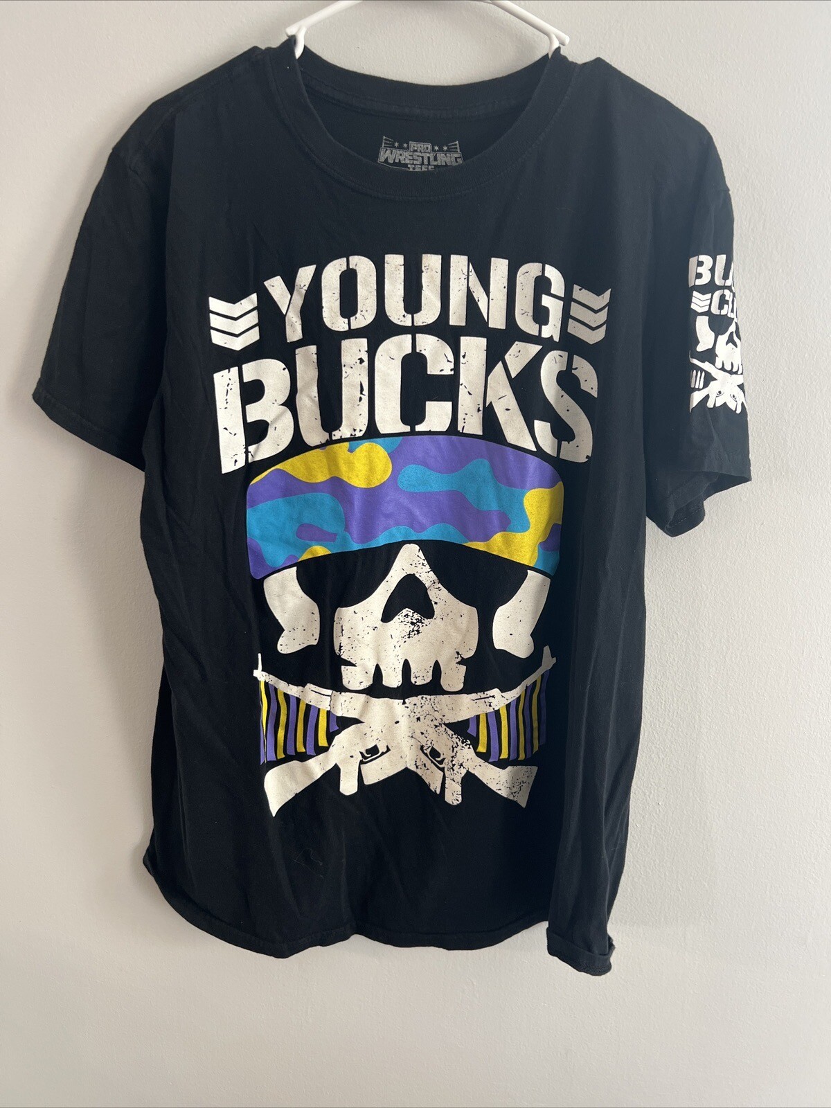 Young Bucks Official Bullet Club Pro Wrestling Tees M… - Gem