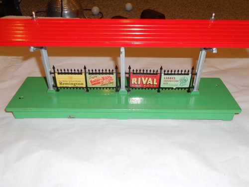 LIONEL POSTWAR RARE #156 STATION PLATFORM w. LIONEL CONSTRUCTION SET ...