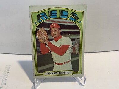 1972 Topps - High # #762 Wayne Simpson A EX | eBay