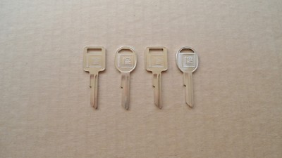 4 MINT GRADE A GM KEY BLANKS! FITS: ALL GM TRUCK/AUTOS -CHEVELLE MALIBU ...