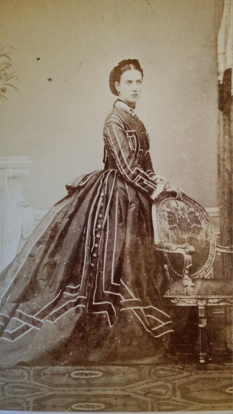 1860'S LOVELY ANTIQUE CDV PHOTOGRAPH PRINCESS QUEEN ALEXANDRA ...