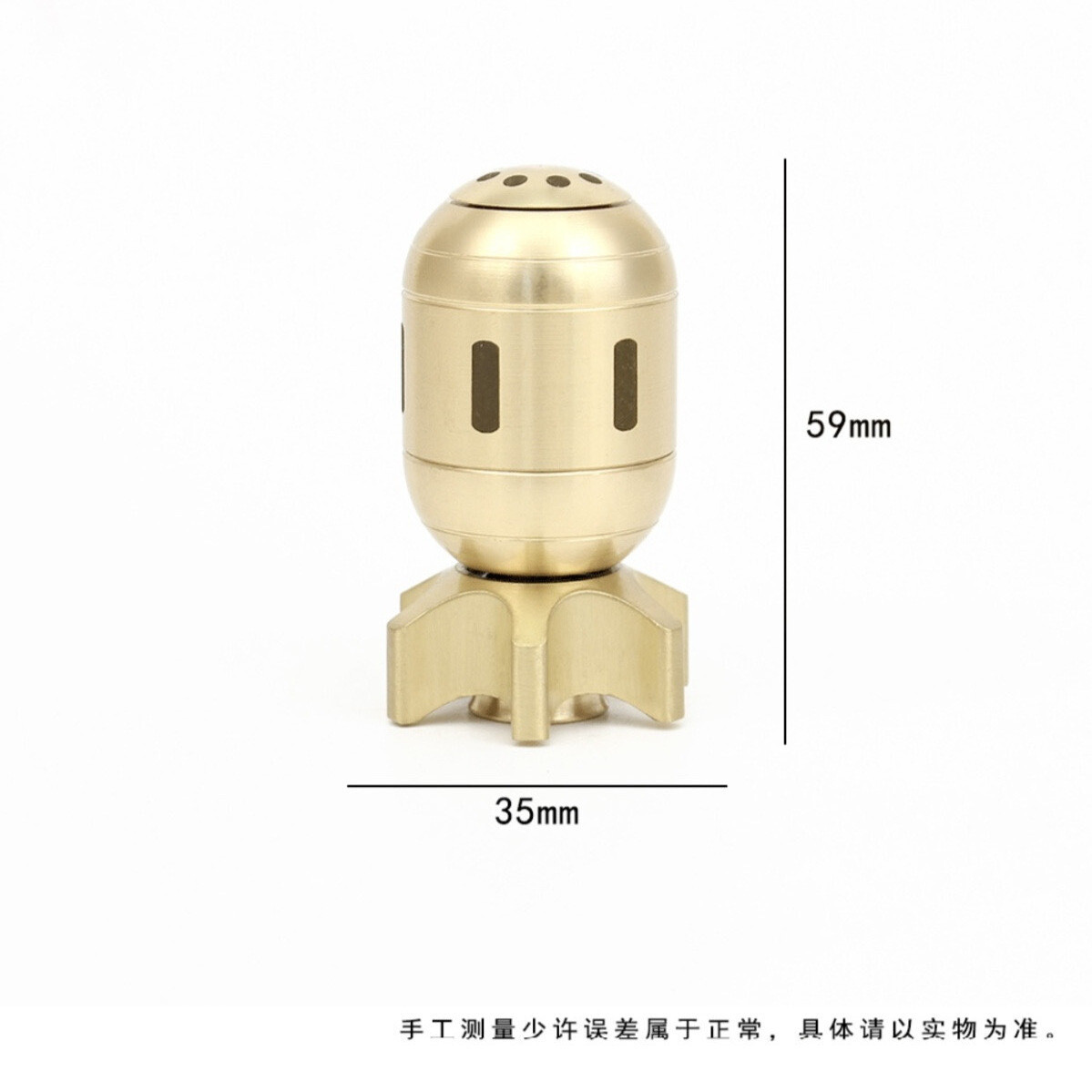 Fidget Spinner Toys EDC Clicker Model Nuclear Bomb Gifts Men Adults ...