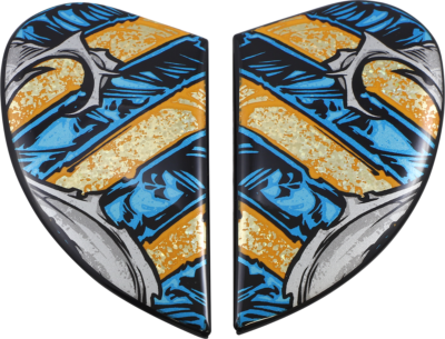 Icon Airform Helmet Side Plates Pharaoh - Gold | eBay