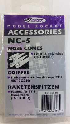 Estes 303160 NC-5 Nose Cones | eBay