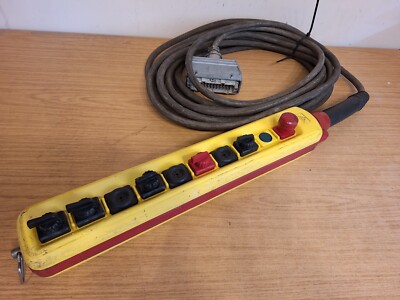TER 10 Station Push Button Crane Pendant Control Station With Cable ...