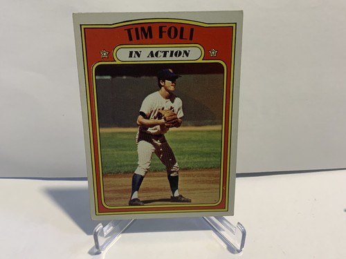 1972 Topps - High # In Action #708 Tim Foli A MT | eBay