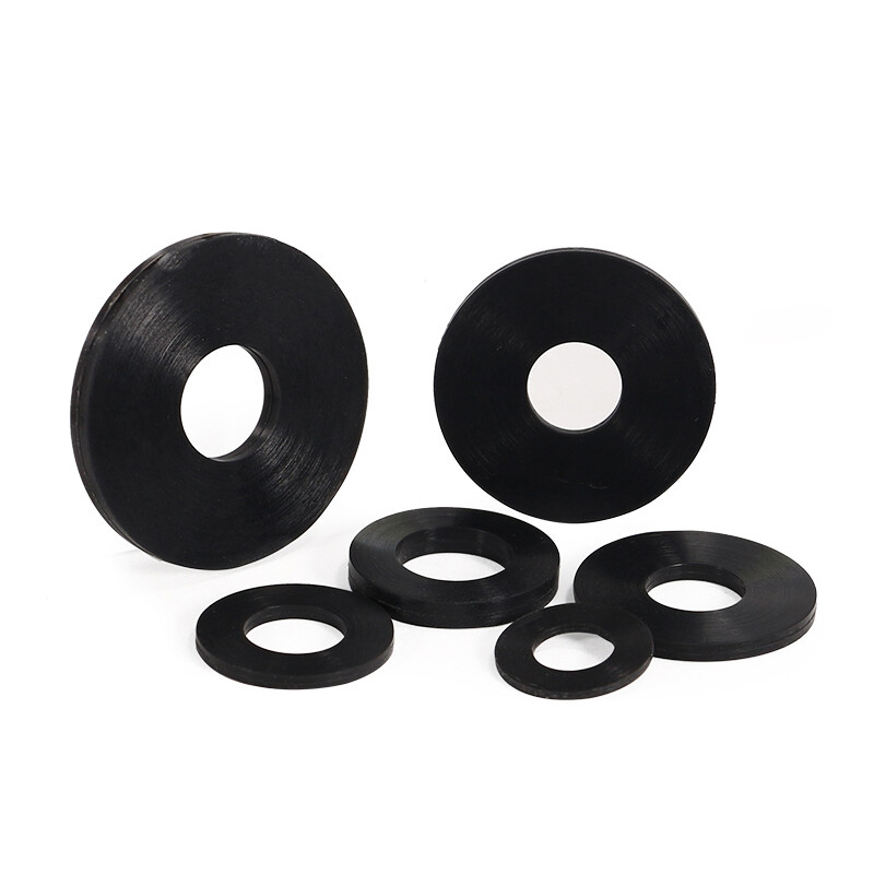 1/2/3/4/5mm Thick Rubber Sealing Ring ID 2mm-36mm Flat Gaskets Rubber O ...