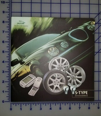 2001 Jaguar S Type Accessories Brochure | eBay