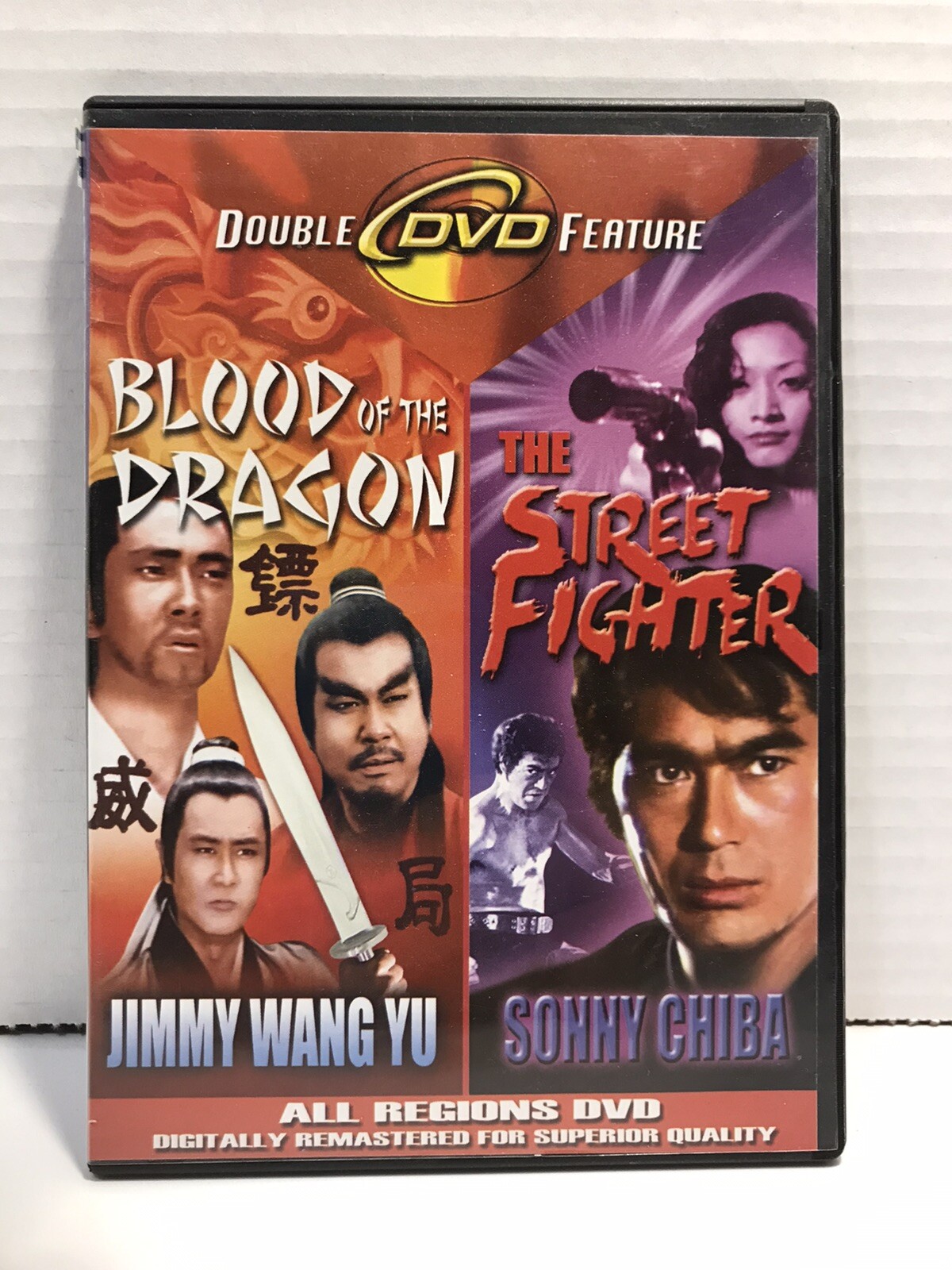 Blood of the Dragon/The Street Fighter (DVD, 2005) Sonny Chiba, Jimmy ...