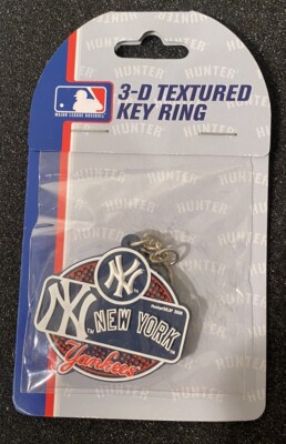 New York Yankees 3D Textured Key Ring | eBay
