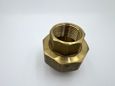 BUN-075 BRASS 3/4" NPT PIPE UNION SPLIT COUPLING # BR | eBay