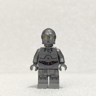 LEGO minfigure Star wars Silver Protocol Droid sw0766 From Advent ...
