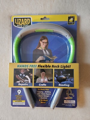 Lizard Neck Work Flash Reading Light, Flexible 3 Temps / As Seen On TV ...
