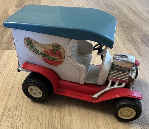 Vintage Tonka Apple Peeler Toy Car Pressed Steel USA Model T Dragster ...