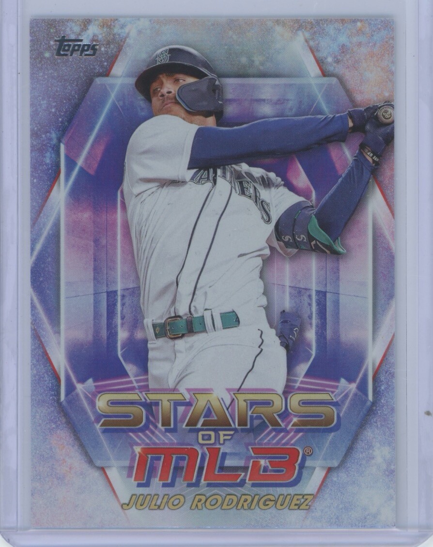 Julio Rodriguez 2023 Topps Baseball Stars Of MLB Card # SMLB-16 Seattle ...