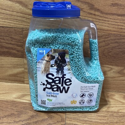 Safe Paw Salt-free Pet Safe Ice Melt 8.3lb Jug Made In USA Sidewalk ...