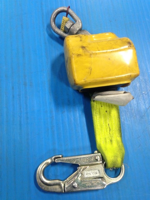 Miller 8327 10' Fall Protection Retractable Polyester Web Lanyard for ...