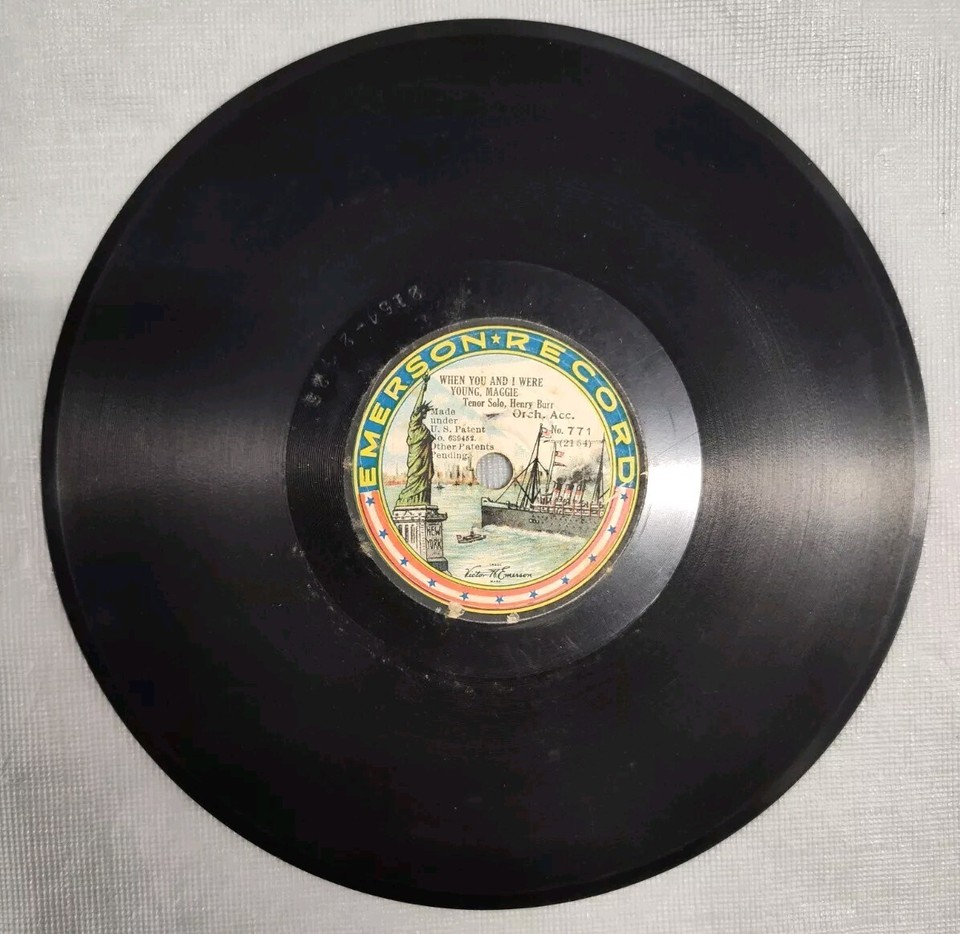 Henry Burr - When You And I Were Young, Maggie Emerson 7" 78 Rpm Record ...