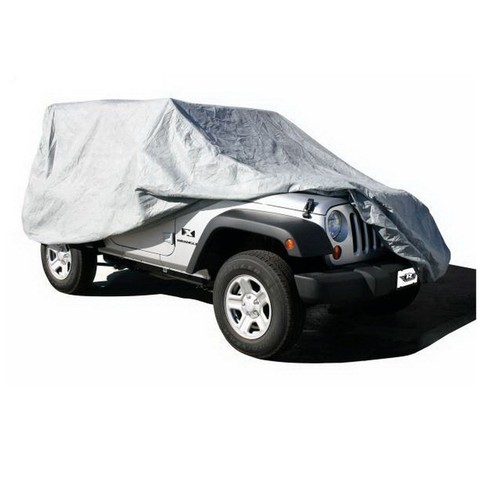 Rampage 1203 Grey Custom Fit Breathable 4-Layer Car Cover for 07-18 ...