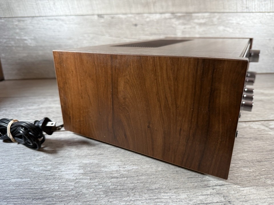 Technics SA-80 AM/FM Stereo Receiver Simulated Wood Cabinet (See ...