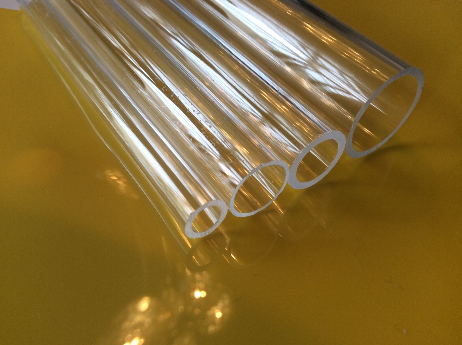 CLEAR ACRYLIC PERSPEX PIPE tube 6mm 8mm 10mm 12mm 15mm 16mm 18mm 20mm ...