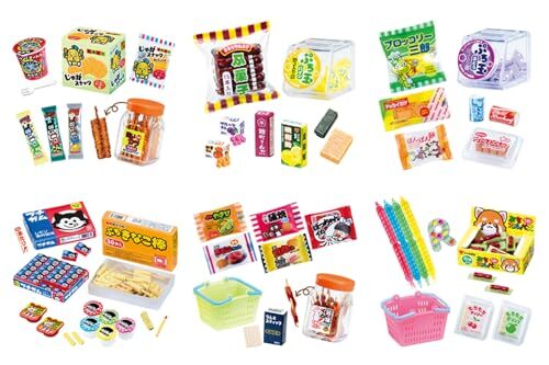 Re-Ment Petit Sample Series Japanese Candy Store Complete Set BOX of 6 ...