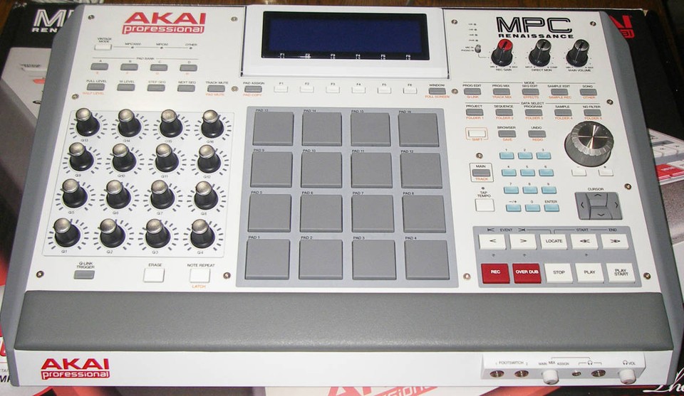 AKAI MPC RENAISSANCE Samplers Sequencers Professional MIDI Controller ...
