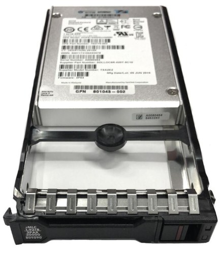 HPE Disque SSD interne 1,92 To CMLC SAS 6 Gbit/s 2,5 pouces 809590-001 ...