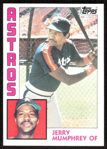 1984 8041A Topps Jerry Mumphrey Houston Astros #45 | eBay