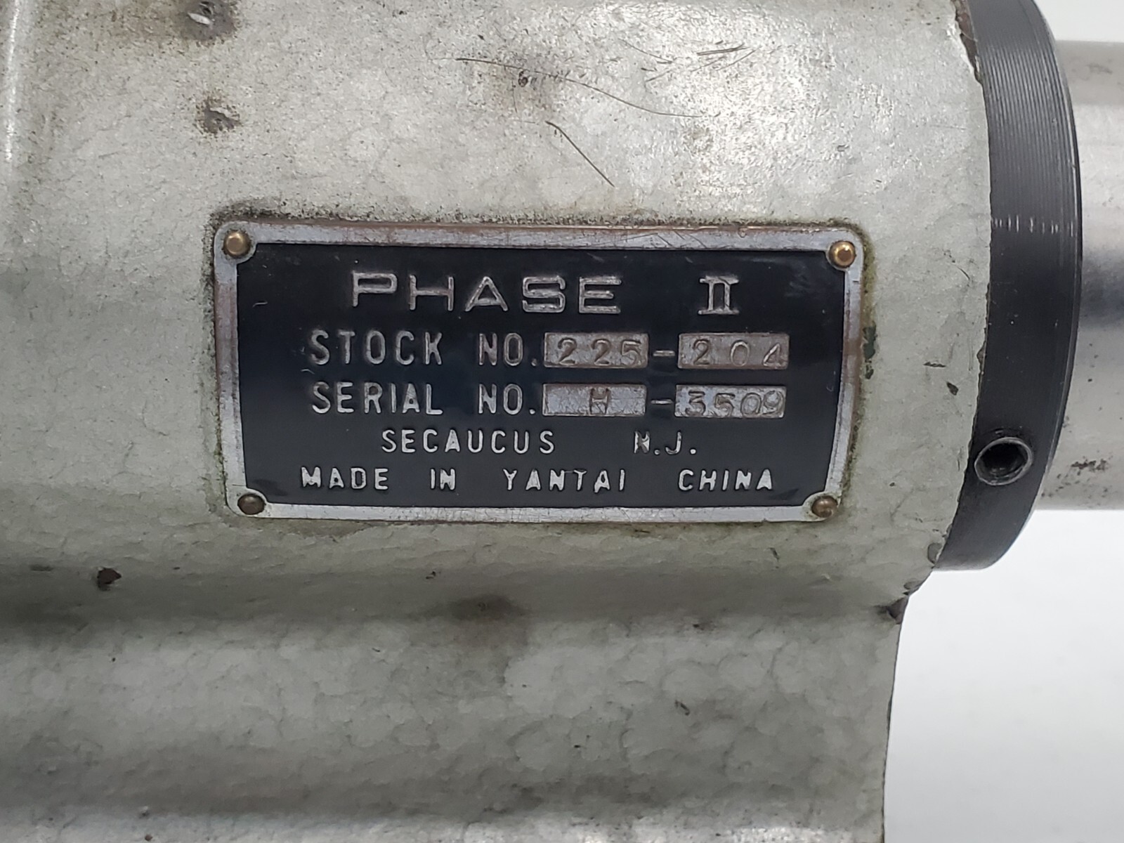 PHASE II 225-204 COLLET SPIN INDEX CHUCK FIXTURE MACHINE SHOP | eBay
