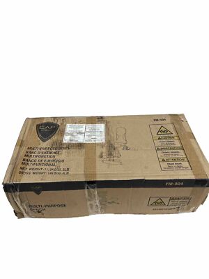 CAP FM-504 Multi-Purpose Bench, Brown/Black | eBay