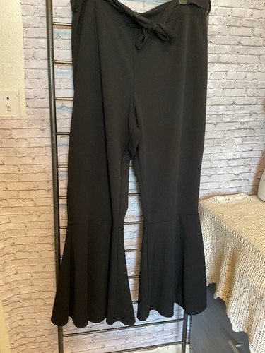 Vamp Black Flare Pull-on Pants 3X | eBay
