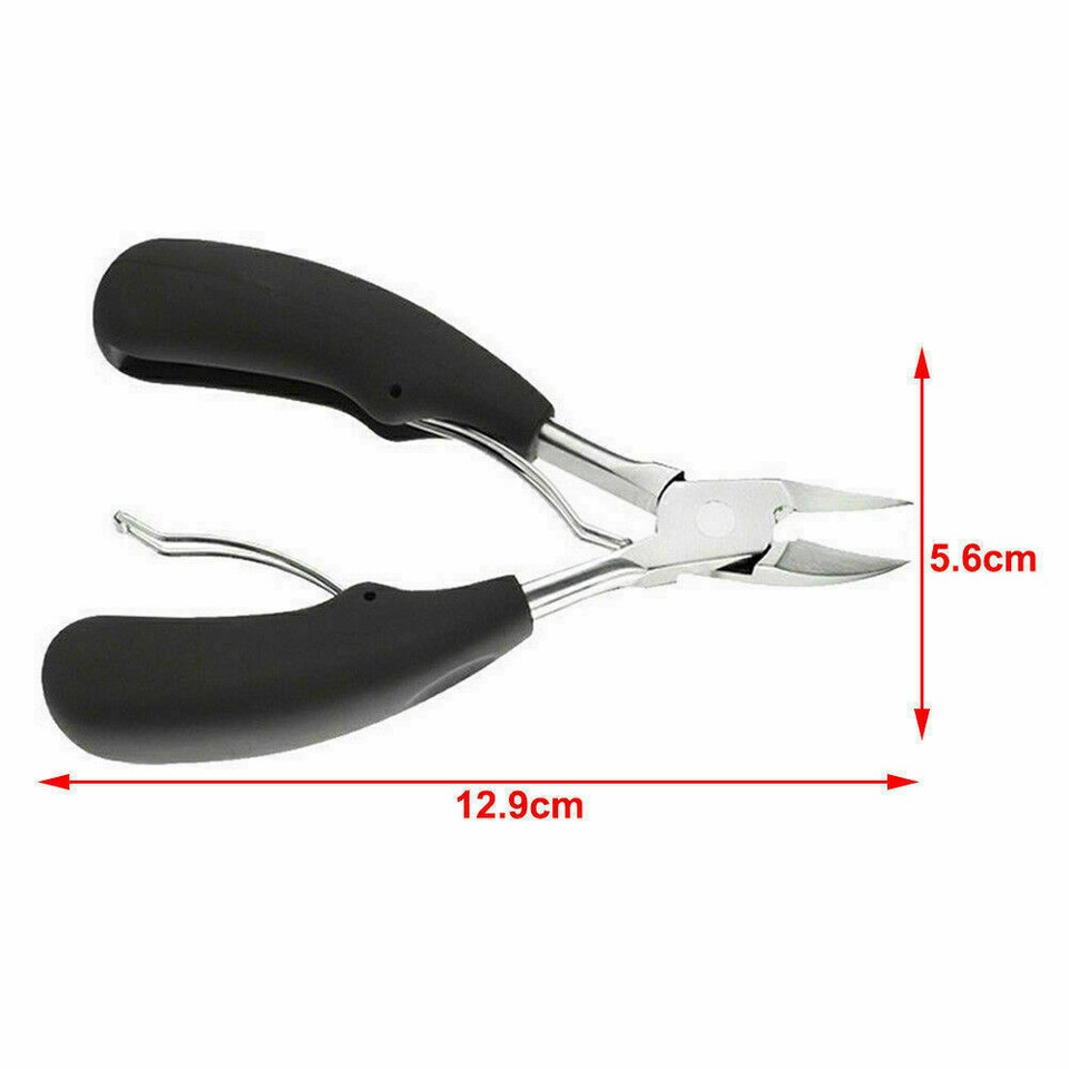 Toenail Clippers for Thick Ingrown Toe Nails Heavy Duty Precision Nail ...