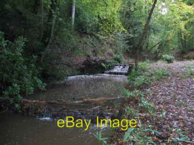 Photo 6x4 Weir on pond system Chelwood Gate c2009 | eBay UK