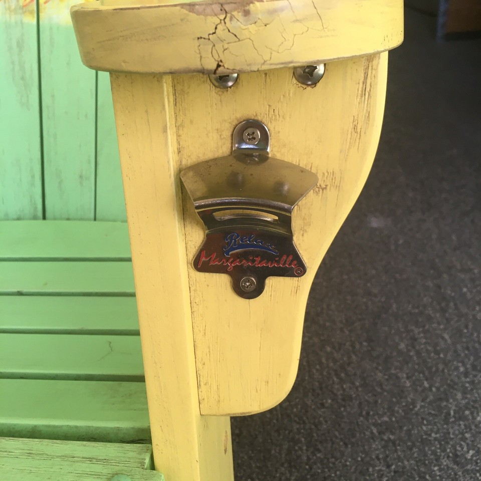 Orig’l Jimmy Buffett Margaritaville Wooden Adirondack Bench Loveseat ...