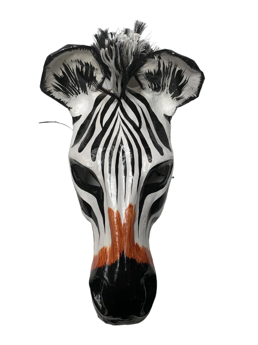 Zebra Head Mask