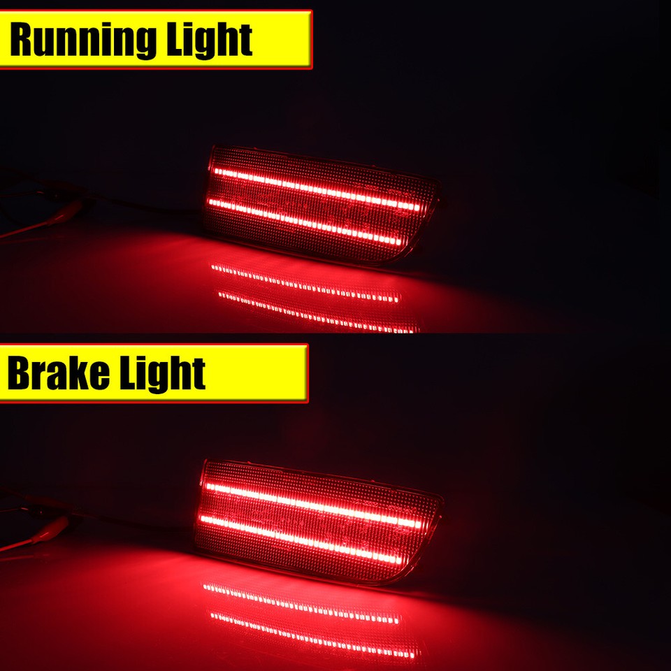2x Red LED Tail Brake Light w/Sequential Turn Signal For Benz Sprinter ...