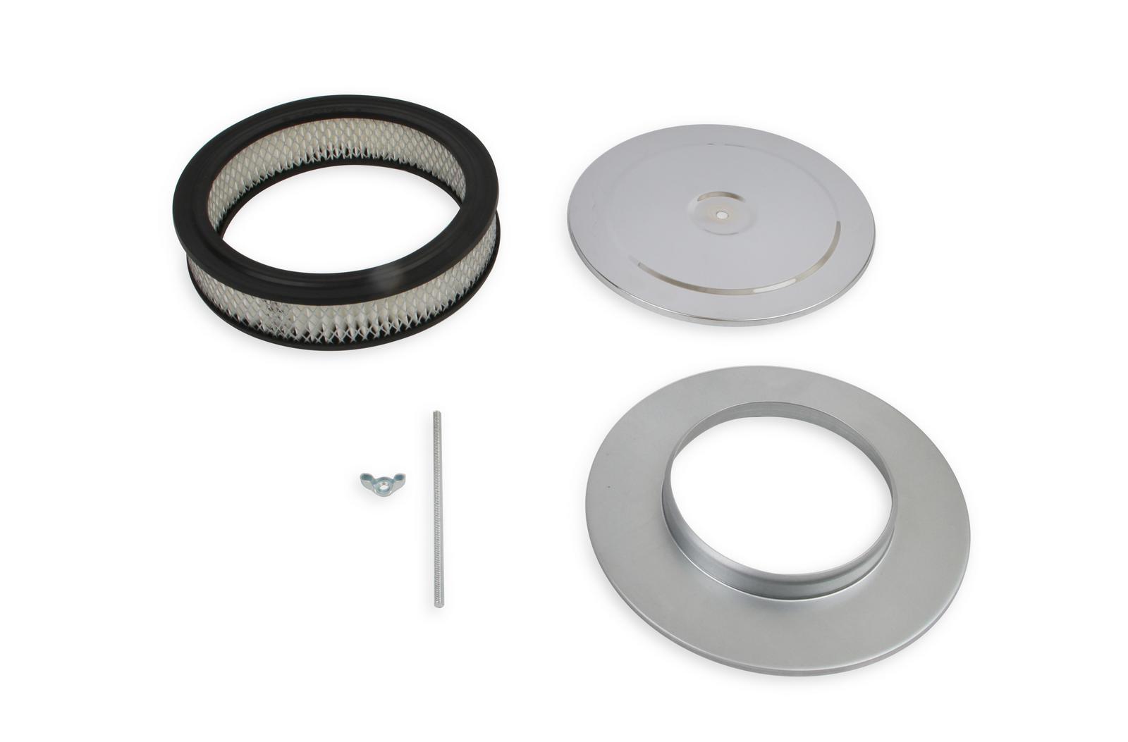 Air Cleaner - Mr. Gasket Air Cleaner - 9 Inch Diameter x 2-3/4 Inch ...