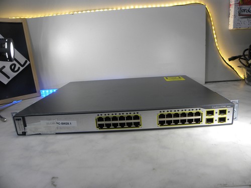 Cisco Catalyst WS-C3750G-24TS-S1U 24-Port Managed 10/100/1000 Ethernet ...