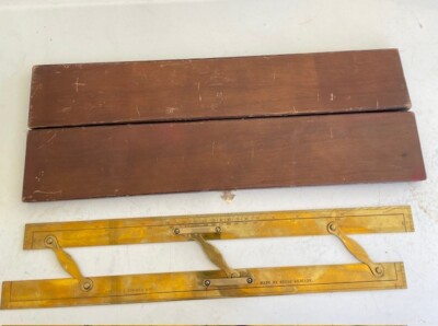 Parallel Rules - Antique Brass