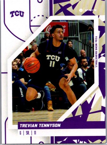 Trevian Tennyson 2023-24 ONIT Basketball #13 TCU Horned Frogs | eBay
