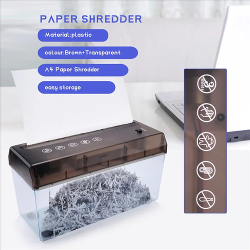 USB Portable Shredder for Office and Home Use Small Mini Electric Paper ...