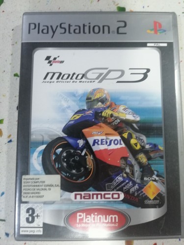 MOTOGP 3 PS2 Gioco Ufficiale Di MOTOGP 3 PLATINUM DVD ROM AM | eBay