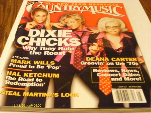 Dixie Chicks Cover Country Music Magazine 1999 Brenda Lee Deana Carter ...