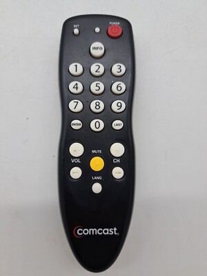 COMCAST XFINITY CABLE DTA (DIGITAL TRANSPORT ADAPTER) UNIVERSAL REMOTE ...
