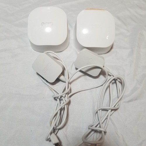 Eero 6 N010001 Mesh Wifi Router Wireless Dual-Band Gigabit, w/ Power ...