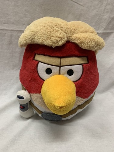 Star Wars Angry Birds Luke Skywalker Bird 5" Plush Stuffed Animal Toy ...
