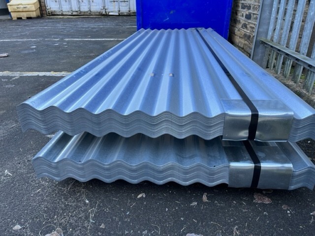 2.4m Galvanised roof sheets, Corrugated Profile Roofing Sheets | eBay UK