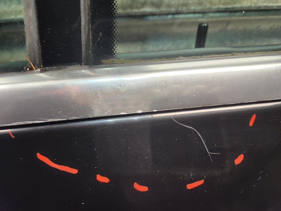 MERCEDES C-CLASS DOOR COMPLETE REAR LEFT PASSENGER SIDE W205 2014 ...