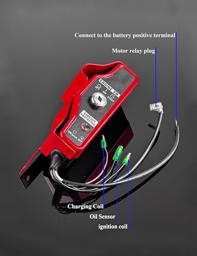 Key Switch Box for Honda GX240 GX270 Gx340 GX390 8HP 9HP 11HP 13HP ...
